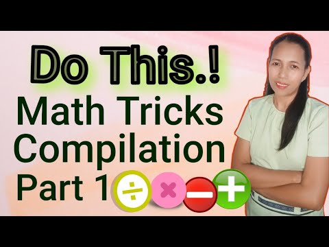 Do This Math Tricks Compilation Part 1 Youtube