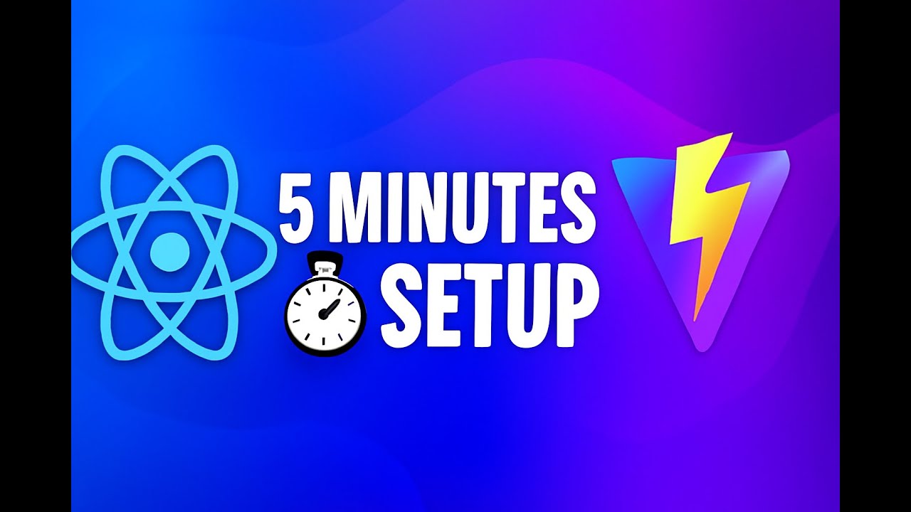 How To Set Up A React Project With Vite In 5 Minutes Youtube