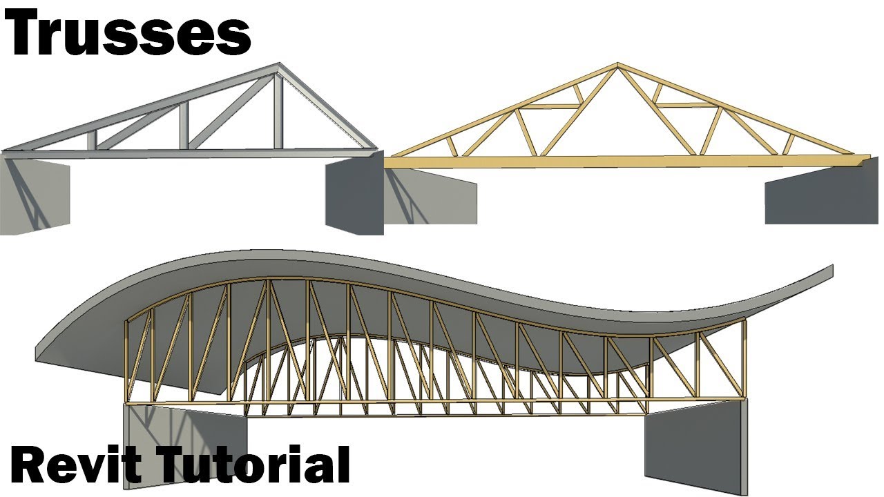 Revit Tutorial Trusses Youtube