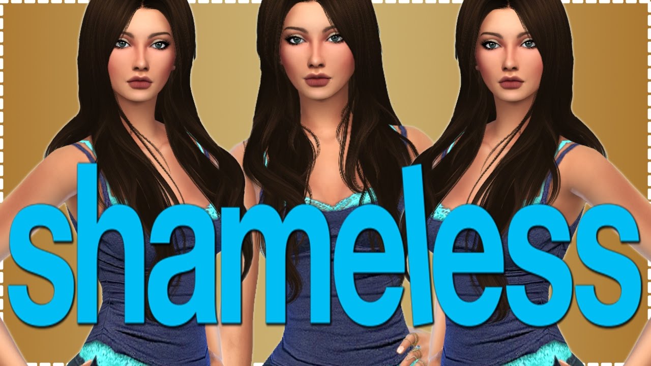 The Sims 4 Cas Shameless Fiona Gallagher рџ ћ Youtube