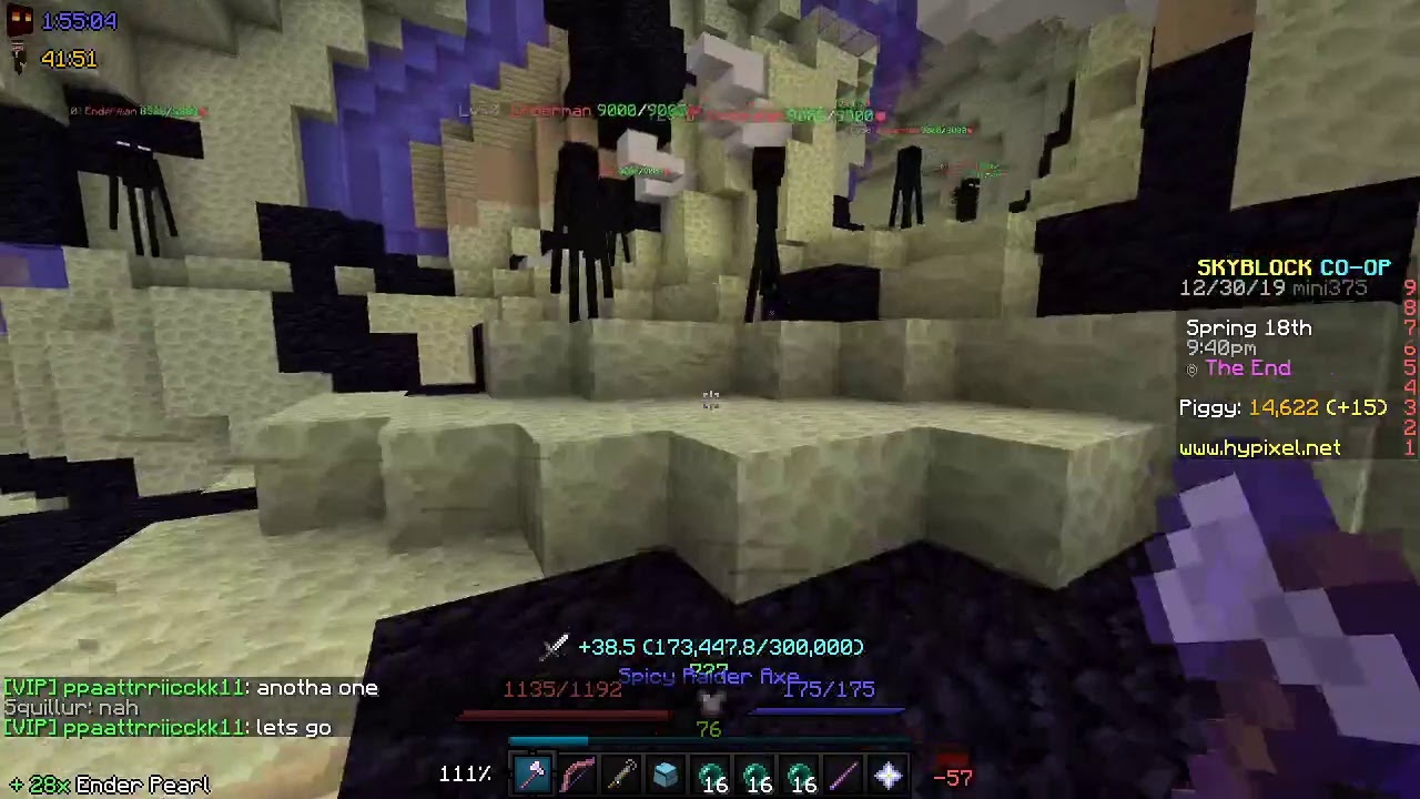 Playing Hypixle Skyblock Youtube