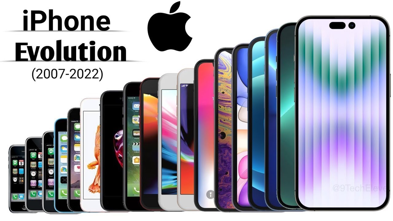 The Oldest Iphone Vs The Newest Iphones 2007 2022 Part 1 Youtube