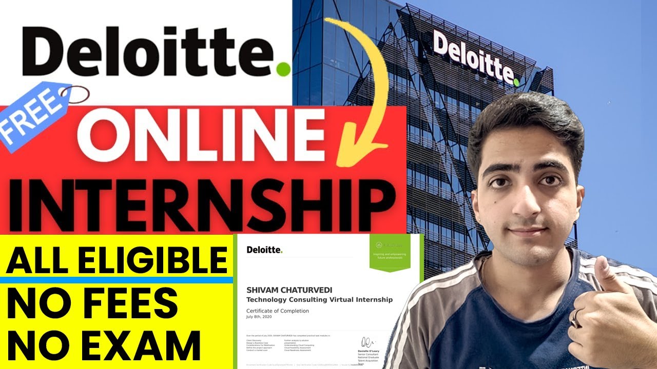 рџљђ Deloitte Free Virtual Internship No Skills Needed рџћ Open For All