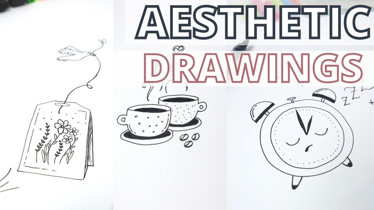 21 Cute Aesthetic Drawing Ideas Youtube