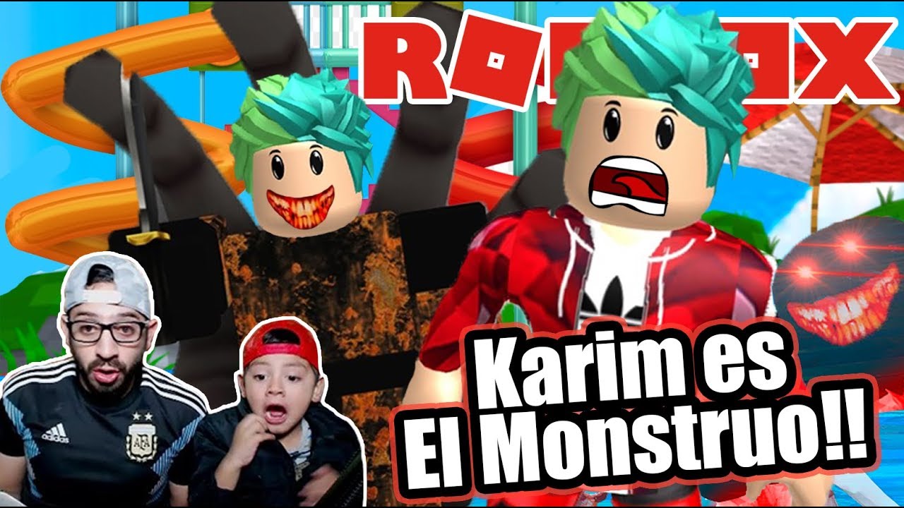 Monstruo En El Parque Acuatico Karim Es El Monstruo Juegos Karim
