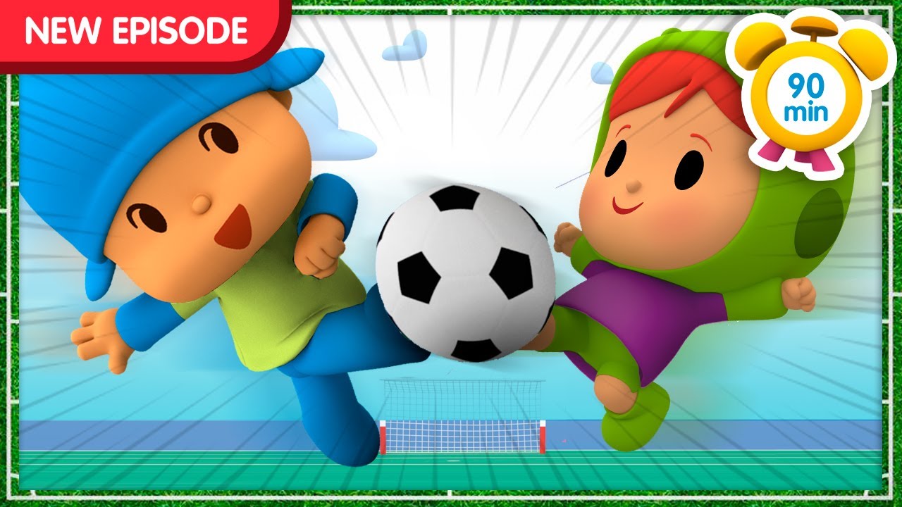 New Special вљѕпёџ Pocoyo English вљѕпёџ The Big Football Match 90 Min Full