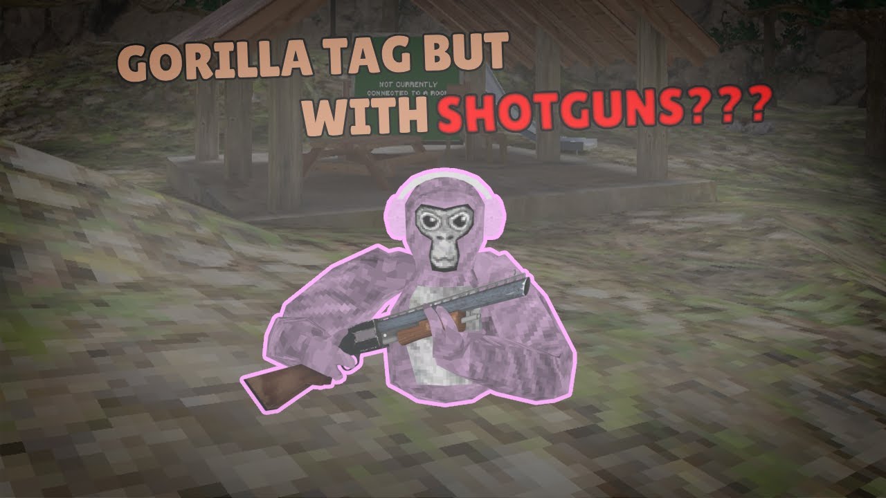 Gorilla Tag Added Guns Youtube