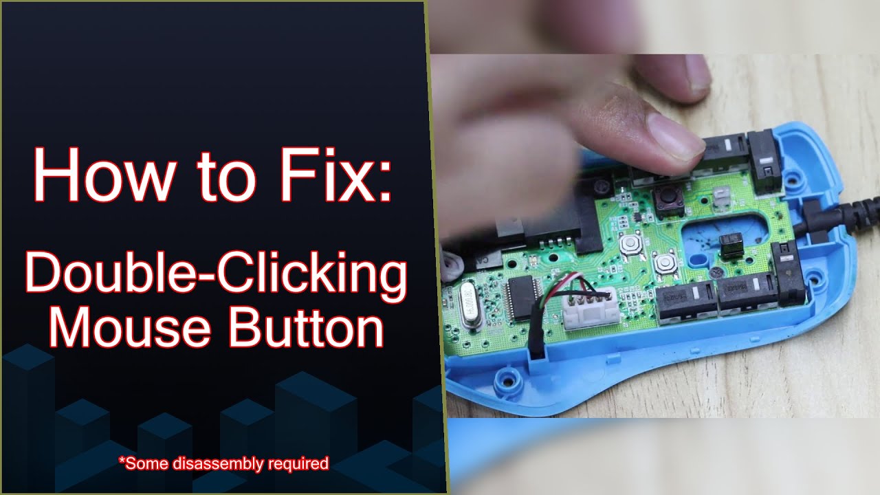 How To Fix Mouse Double Clicking Problem At Carisa Macaulay Blog