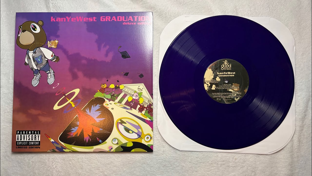 Kanye West Graduation Vinyl Unboxing Youtube