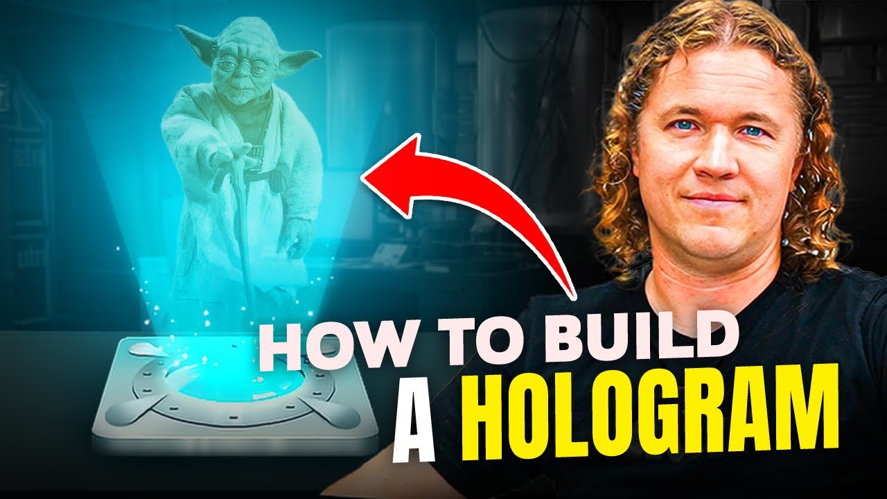 Real Life Star Wars Hologram How To Make Youtube