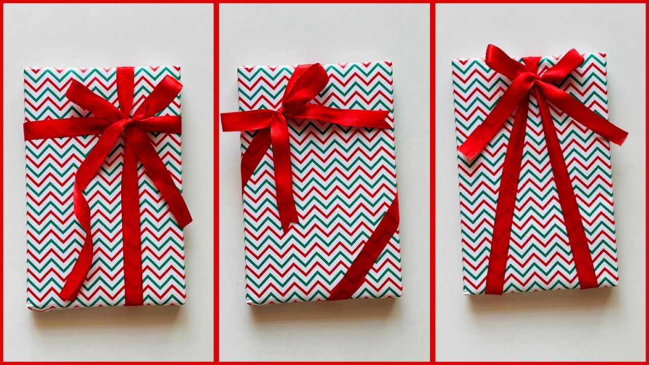 How To Wrap A Ribbon Around Box At Terry Greene Blog