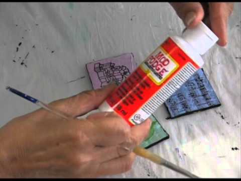 Making Art Tiles Process Youtube