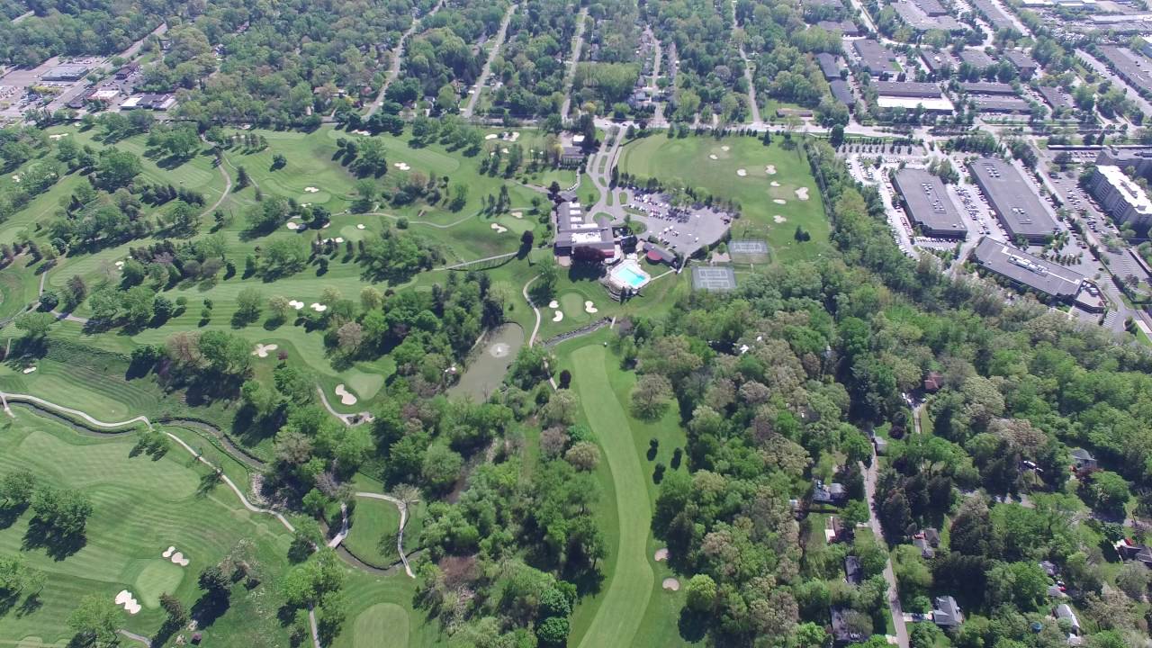 Plum Hollow Country Club 4k Drone Footage Youtube