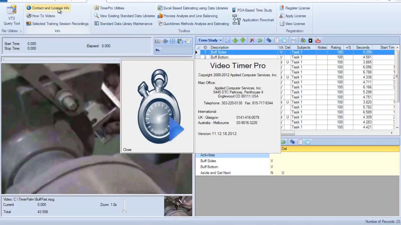 Video Timer Pro Toolbox Youtube