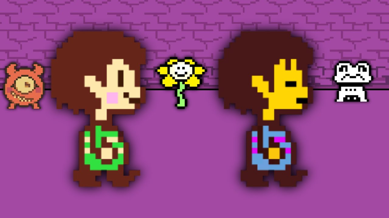 Undertale But Chara Is Chasing Me Youtube
