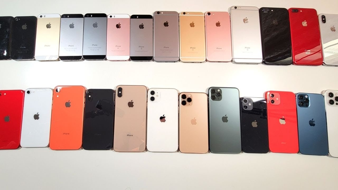 My Mega Iphone Collection 2021 Youtube