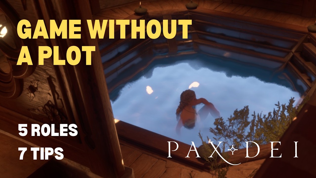 Pax Dei The Complete Guide To Playing Without A Plot Youtube