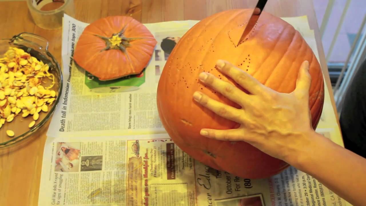 How To Make Halloween Pumpkins Youtube