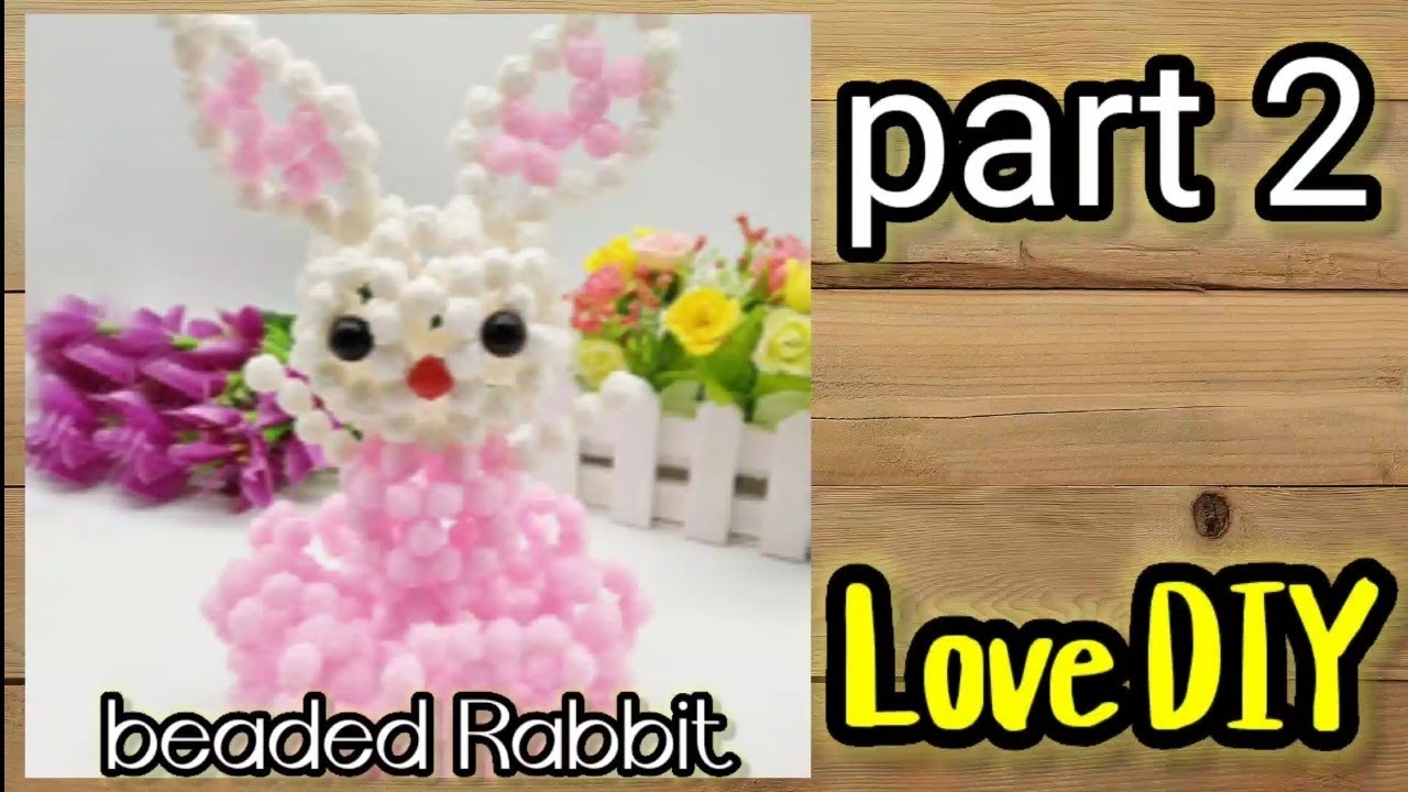 Beaded Rabbit Part 2 Youtube