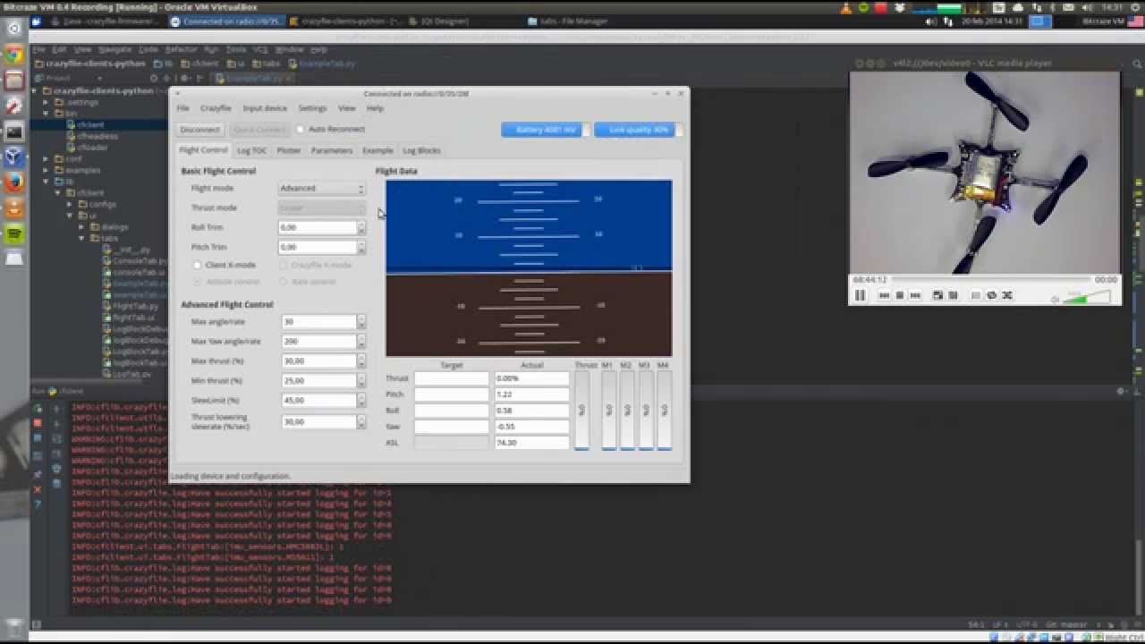 Crazyflie Logging And Parameter Framework Tutorial Contined Youtube