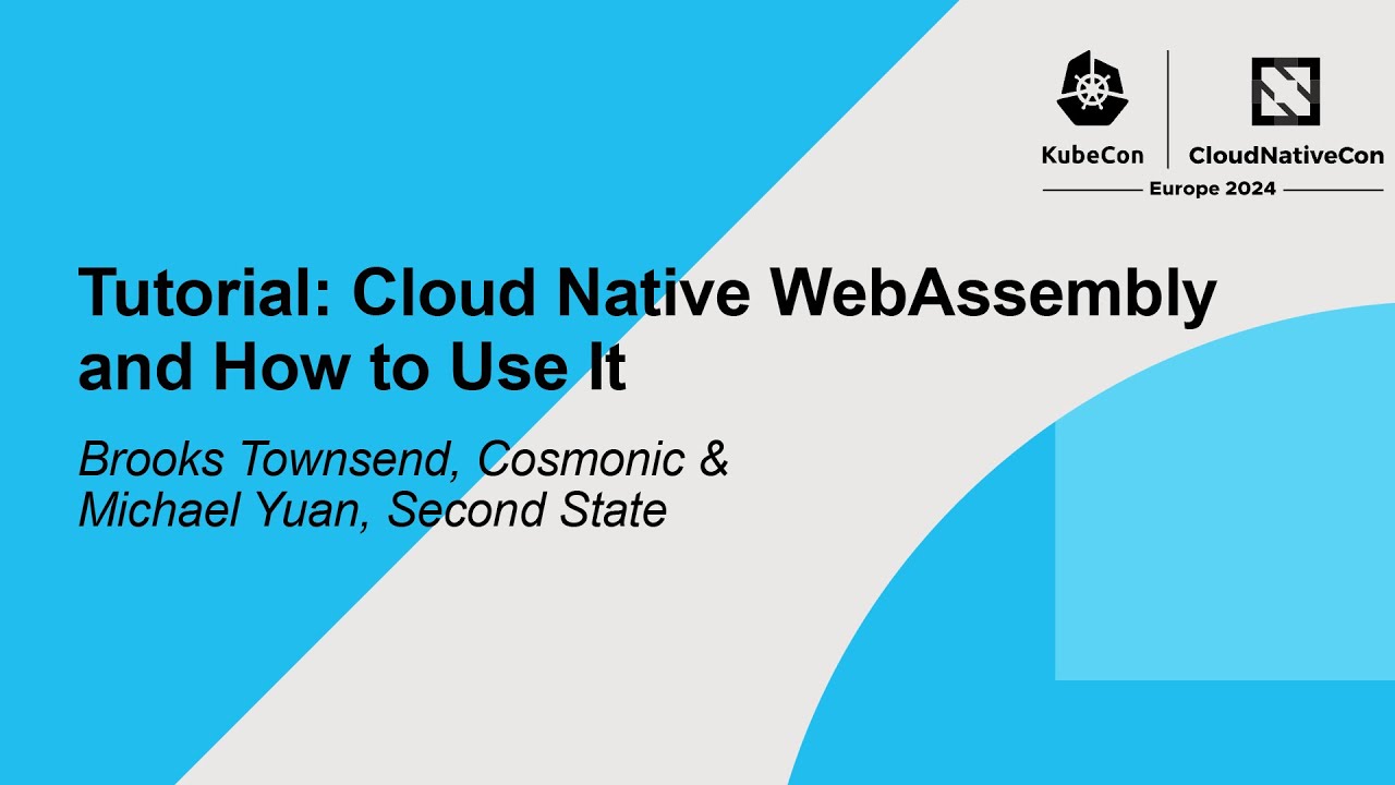 Tutorial Cloud Native Webassembly And How To Use It Brooks Townsend