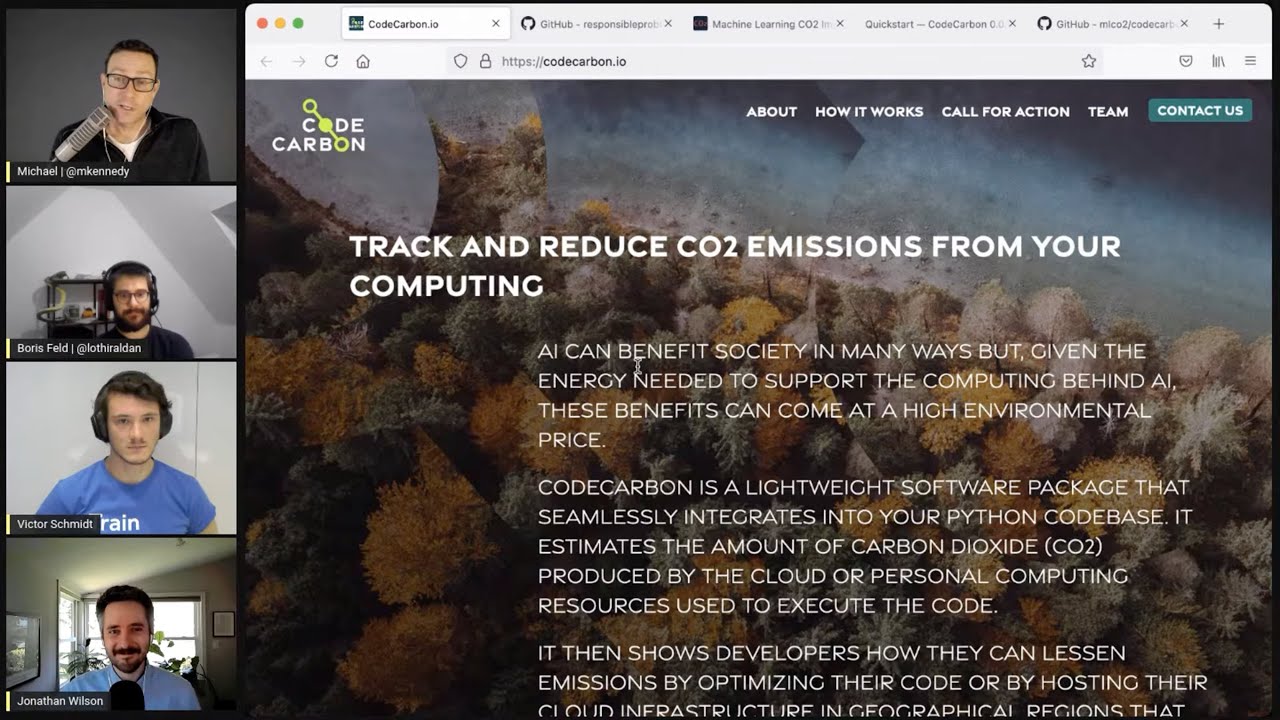 Code Carbon Calculate And Visualize Code S C02 Impact Talk Python To