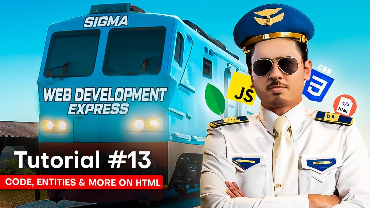 Entities Code Tag And More On Html Sigma Web Development Course