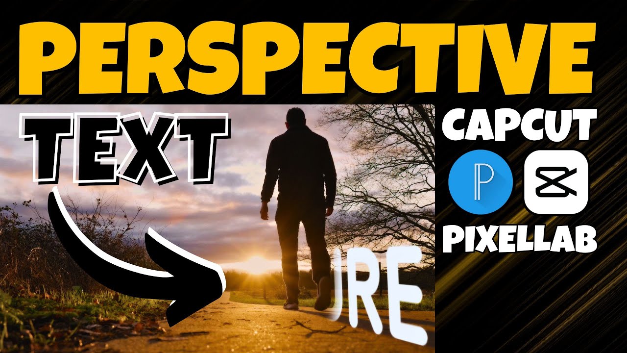 How To Change Text Perspective In Capcut Pixellabs How To Edit 3d
