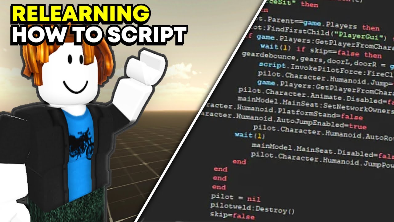 Learning How To Script On Roblox Again Youtube