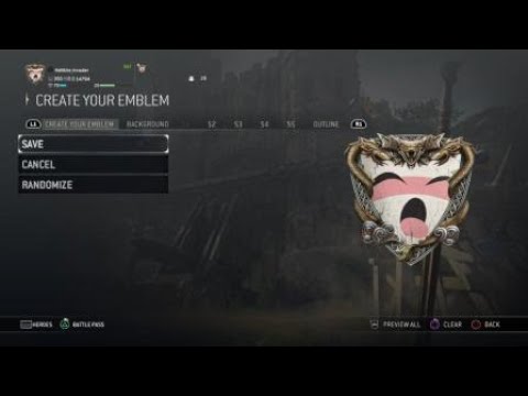 For Honor Emblem Tutorial Ahegao Face With Snakes Youtube