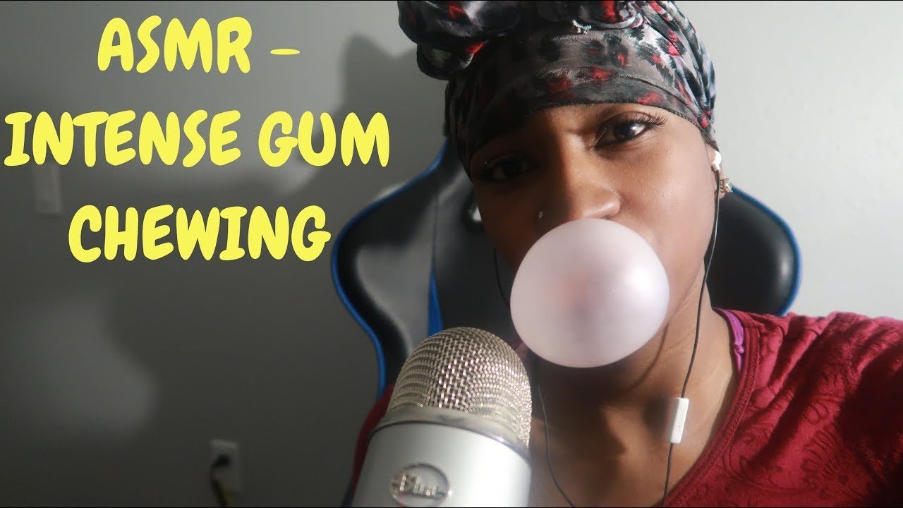 Asmr Intense Gum Chewing Youtube