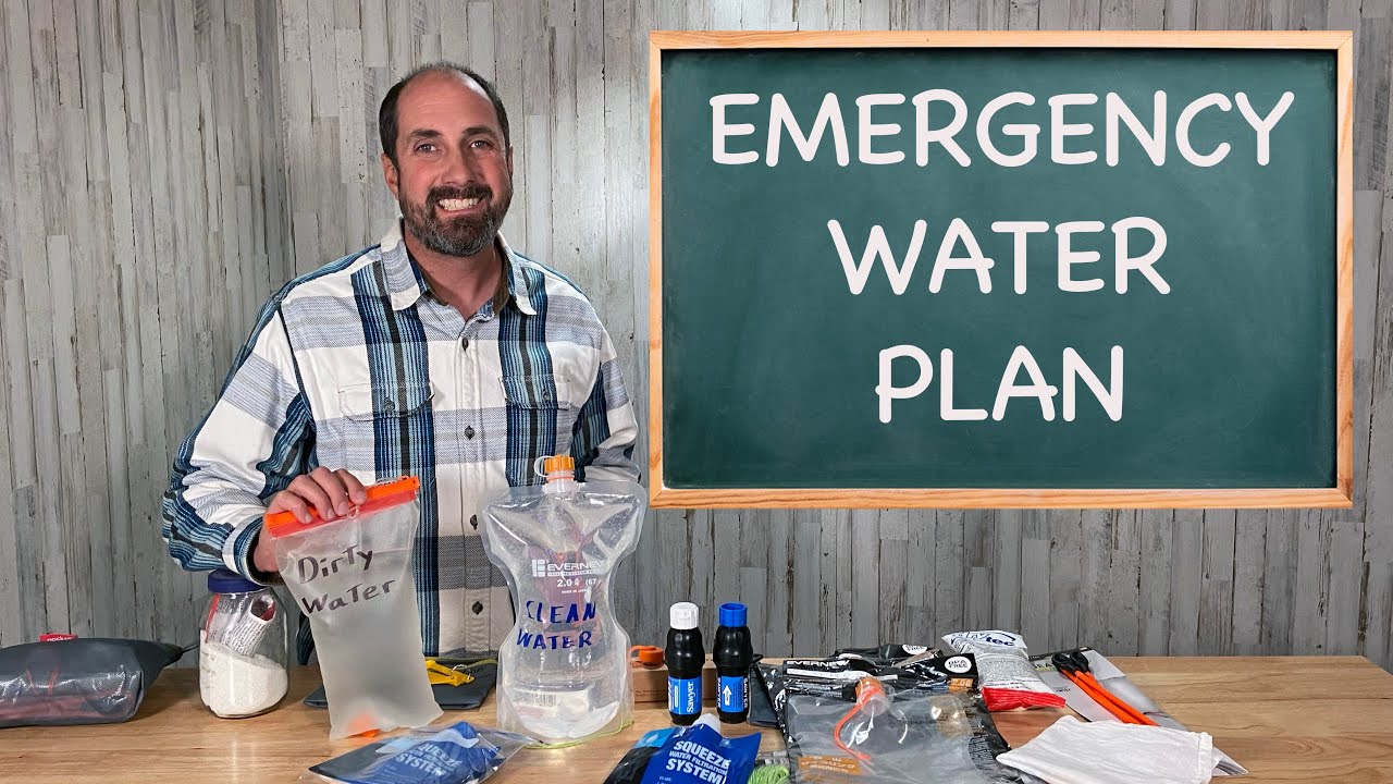 How To Build A Water Plan For Emergencies In Just 3 Easy Steps Youtube