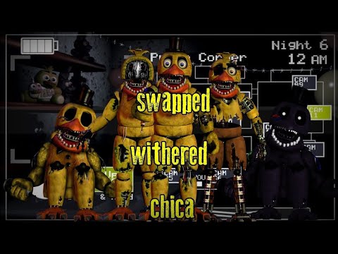 Fnaf Speed Edit Swapped Withered Chica Remake Youtube