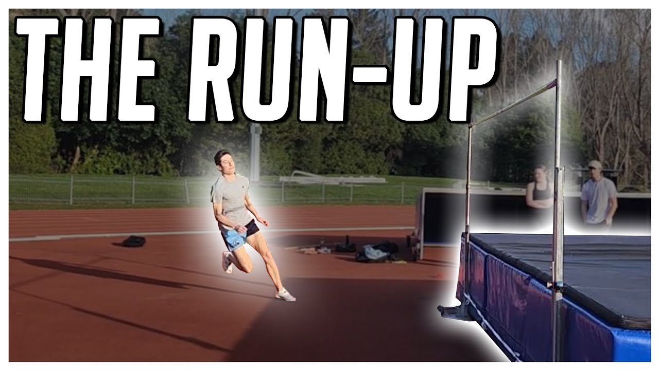 High Jump Training Working On My Approach Youtube