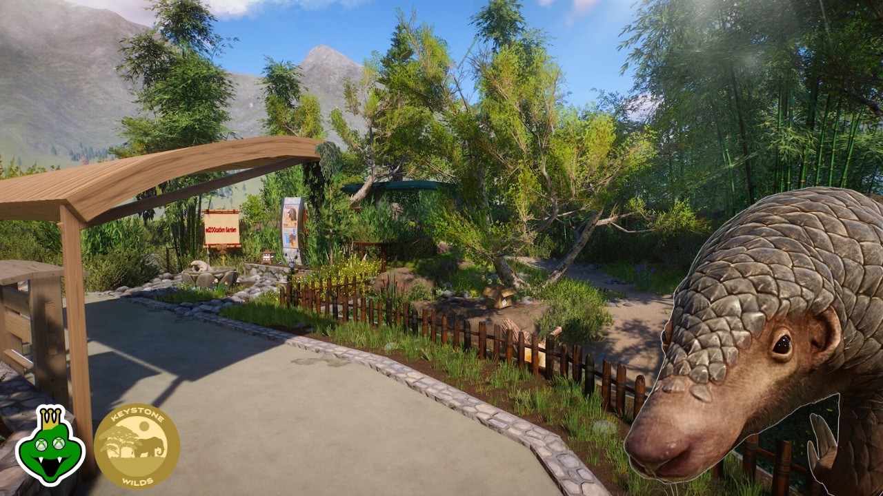 Building A Realistic Chinese Pangolin Habitat Planet Zoo Youtube