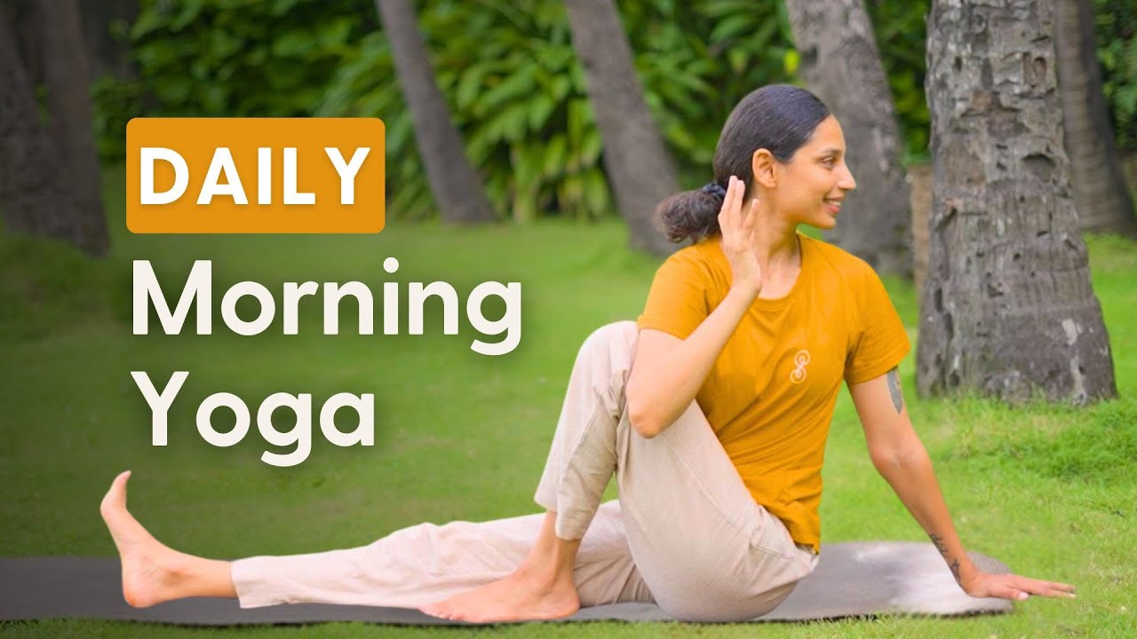 15 Minute Morning Yoga Full Body Stretch Yoga Interest