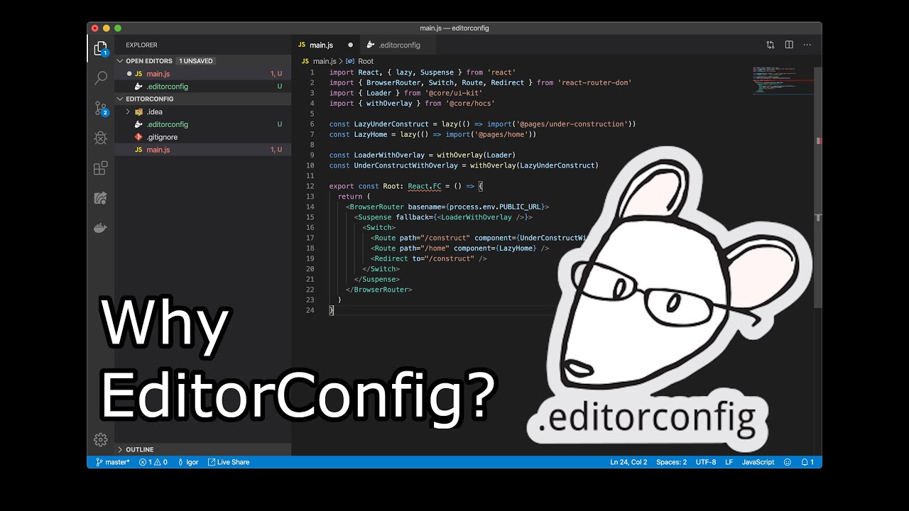 Why Editorconfig Youtube