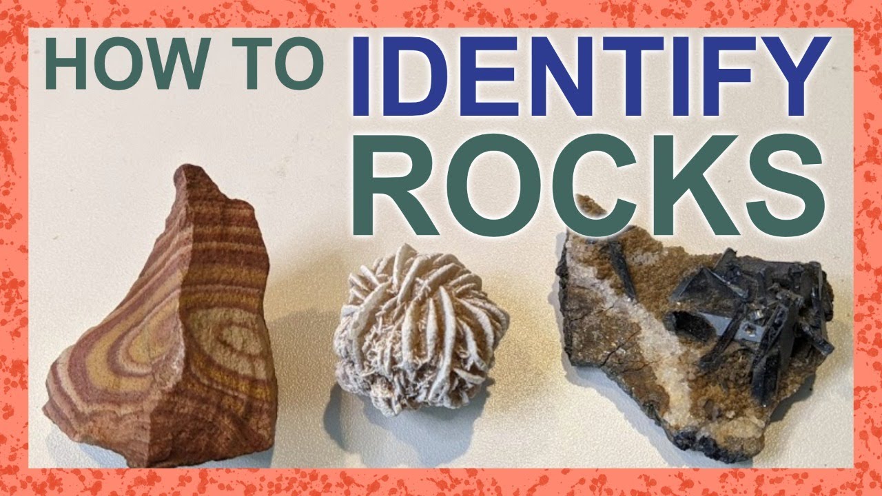 Identifying Rocks And Their Names Geology Rocks Photos Of Common
