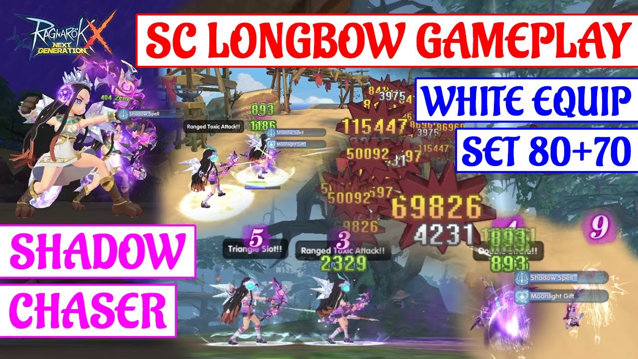 Rox Sc Sc Str Longbow Aspd Crit Shadow Chaser Gameplay Ragnarok X