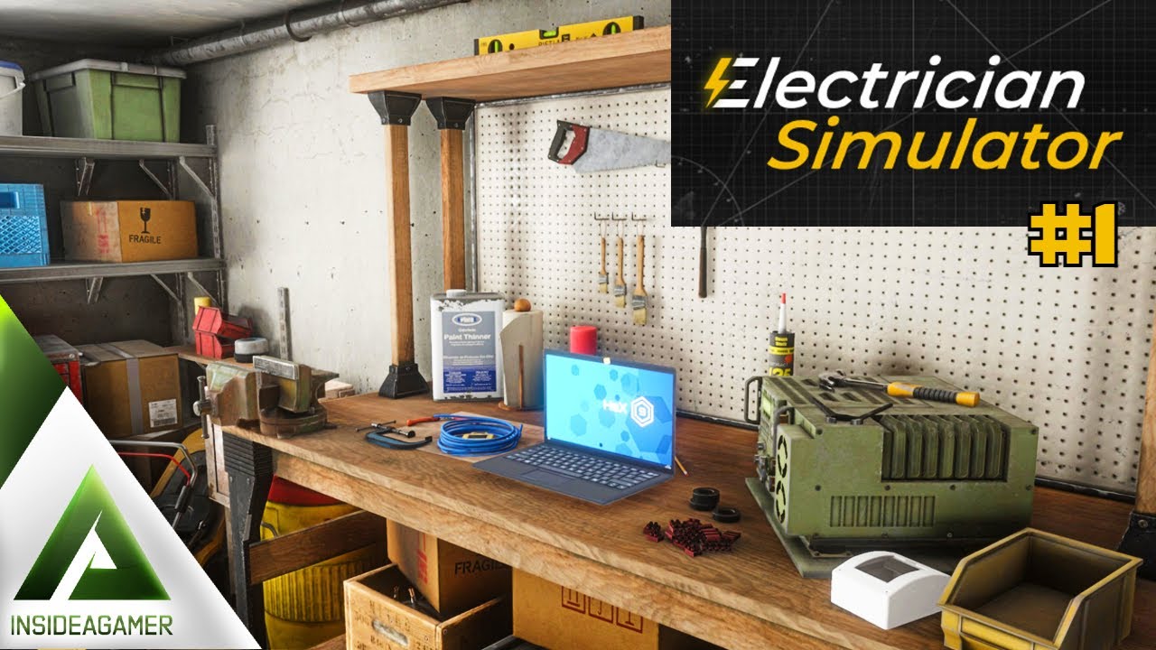Electrician Simulator Full Game Starting Our New Company In The