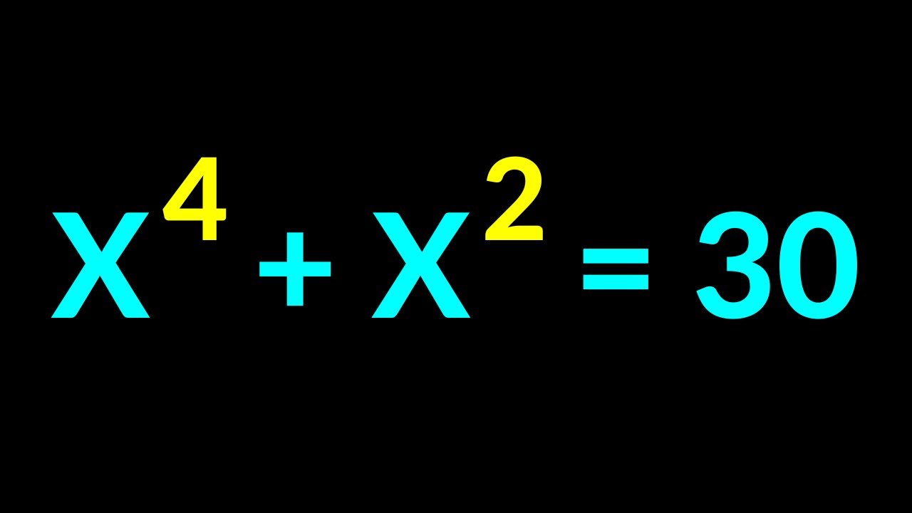 Sweden A Nice Algebra Problem Youtube