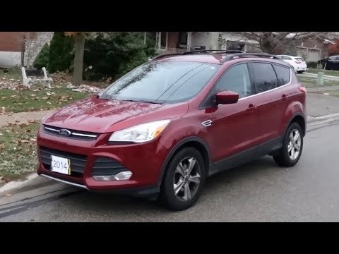 2014 Ford Escape Se Startup Engine In Depth Tour Youtube