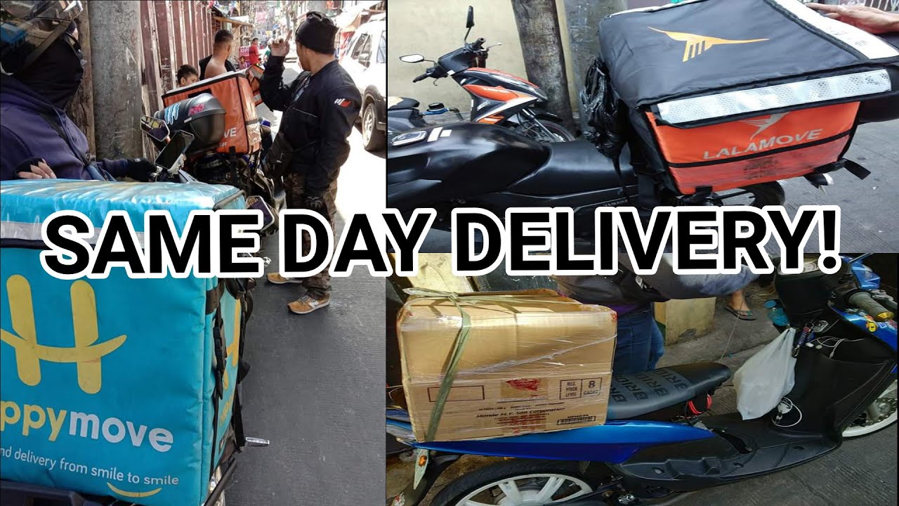Same Day Delivery Grab Express Lalamove Happymove Cash On