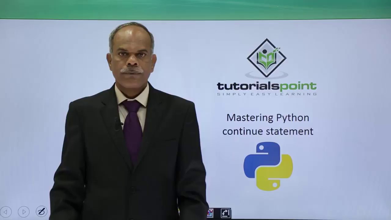 Python Continue Statement Youtube
