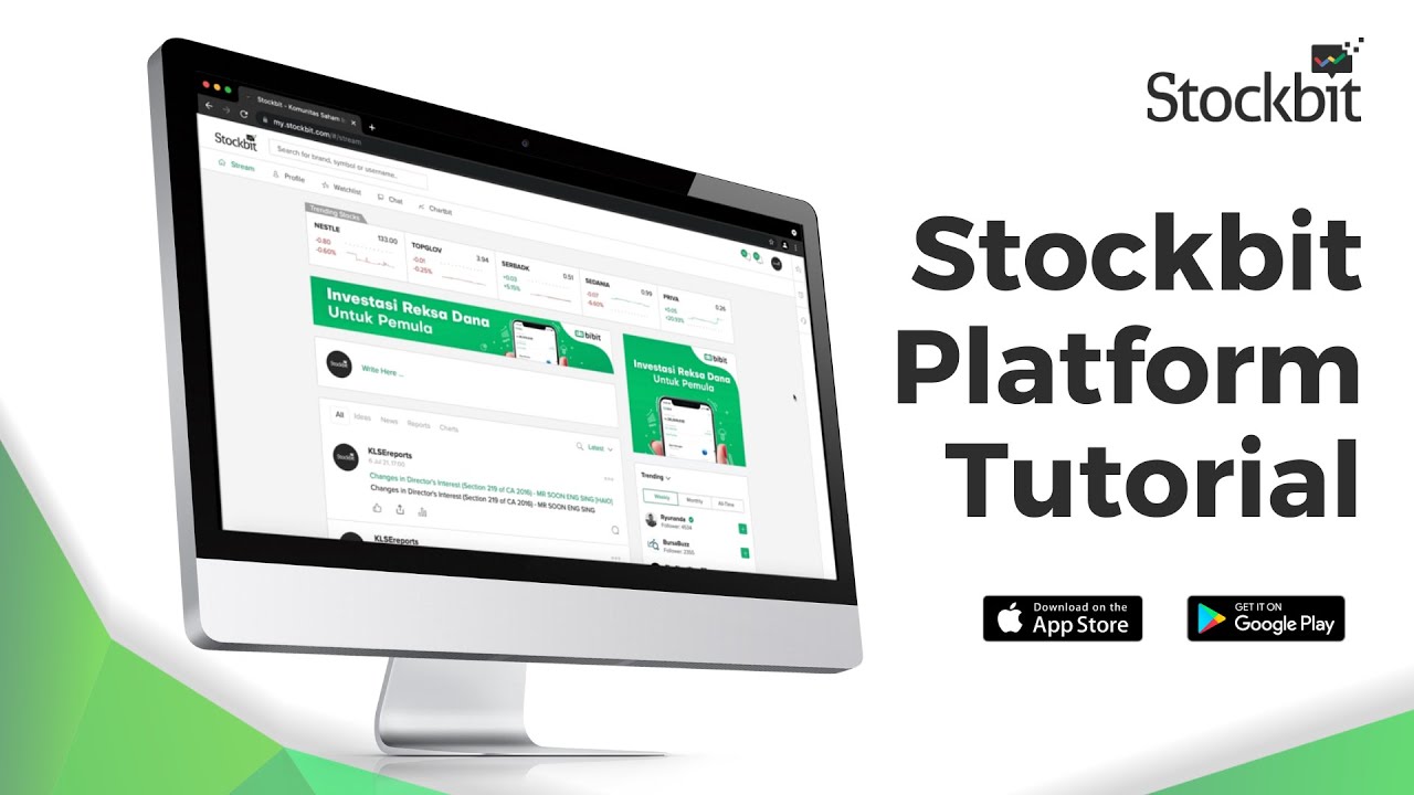 Stockbit Platform Tutorial Complete Walkthrough Youtube