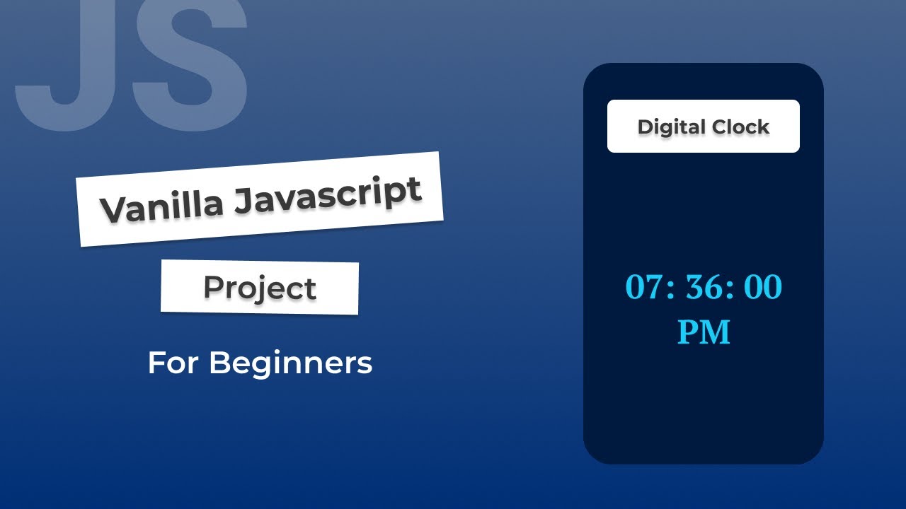 Create Clock Javascript At Layla Swallow Blog