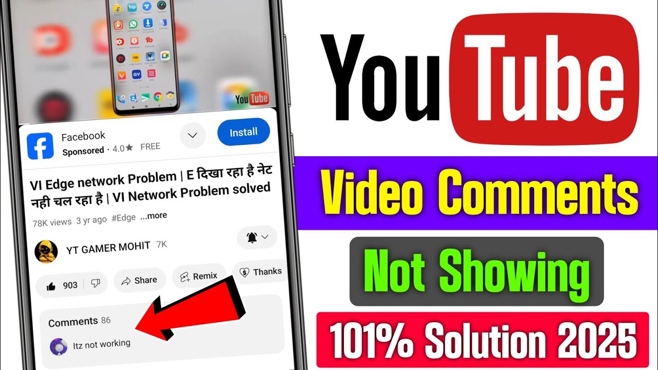 How To Fix Comments Not Showing On Youtube Youtube Comments Not