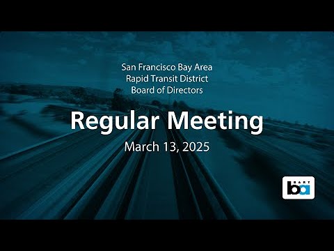 Board Of Directors Regular Meeting March 13 2025 Youtube