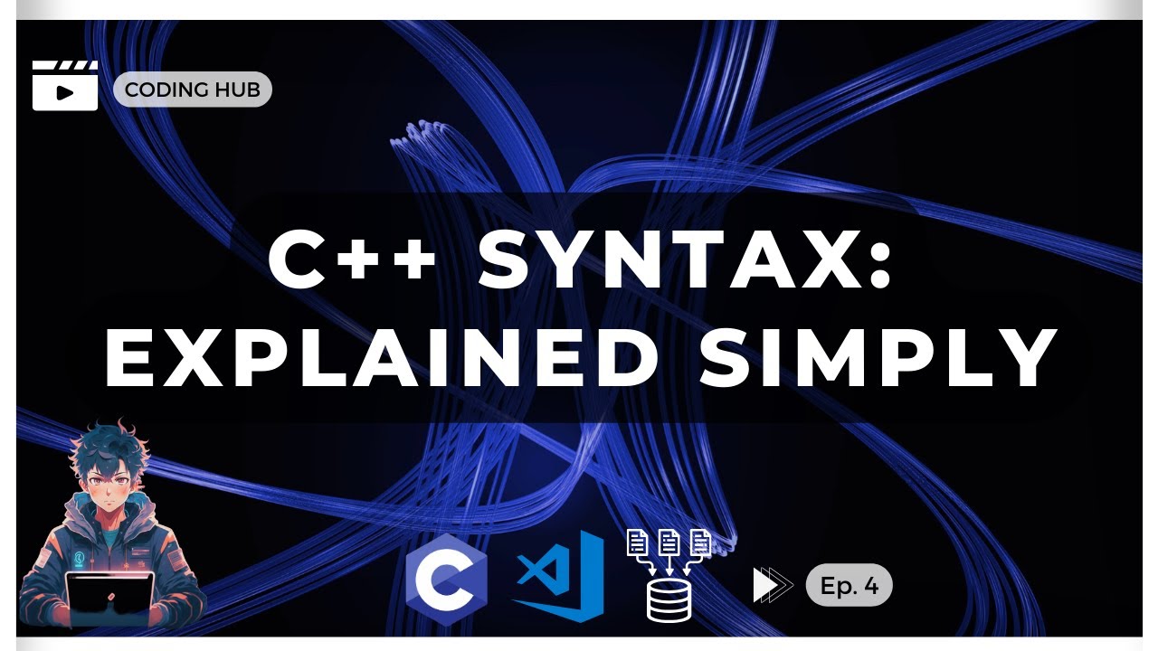 Basic C Syntax Explained Simply Youtube