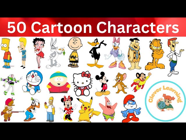 30 Famous Cartoon Characters You Know And Love 40 Off